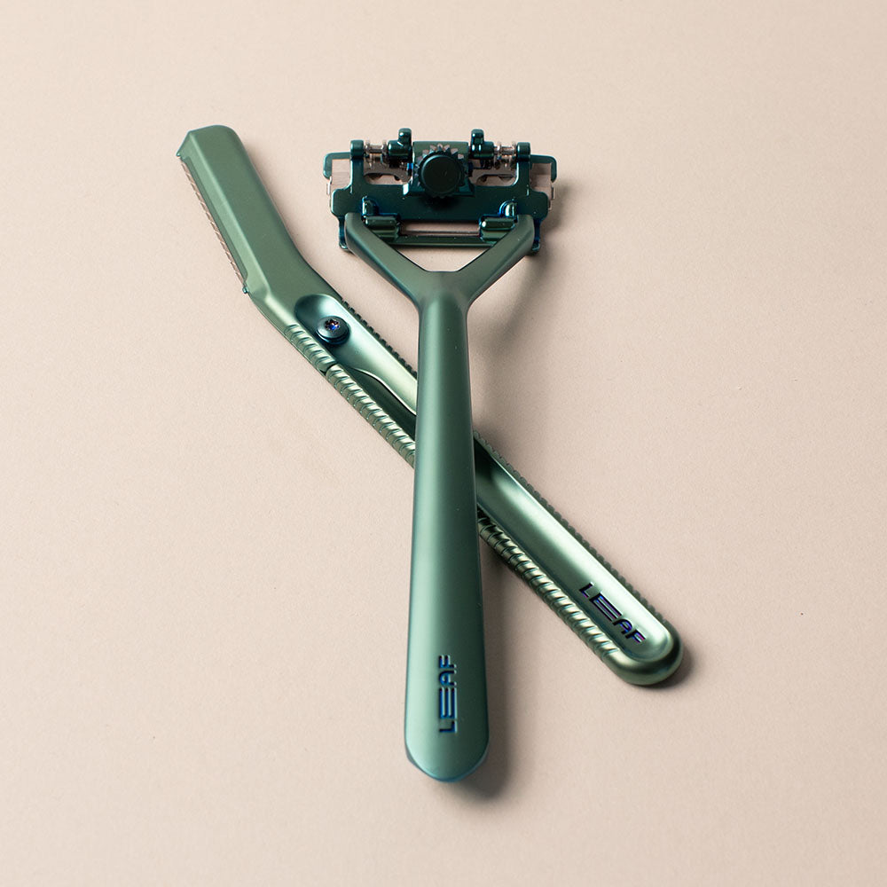 Leaf Face & Body Set | Leaf Razor + Dermaplaner | Leaf Shave