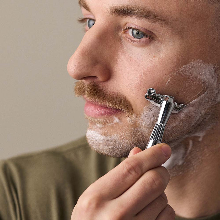 Face and Beard Shaving with Leaf Shave® | Official Site
