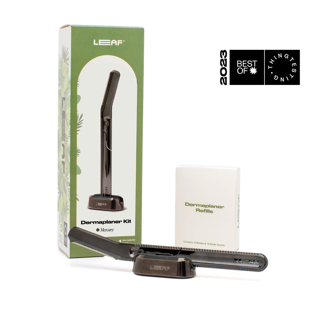 Dermaplaner Kit | Plastic-free zero waste dermaplaning razor
