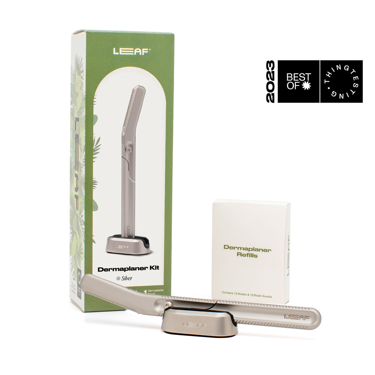 Dermaplaner Kit | Plastic-free zero waste dermaplaning razor