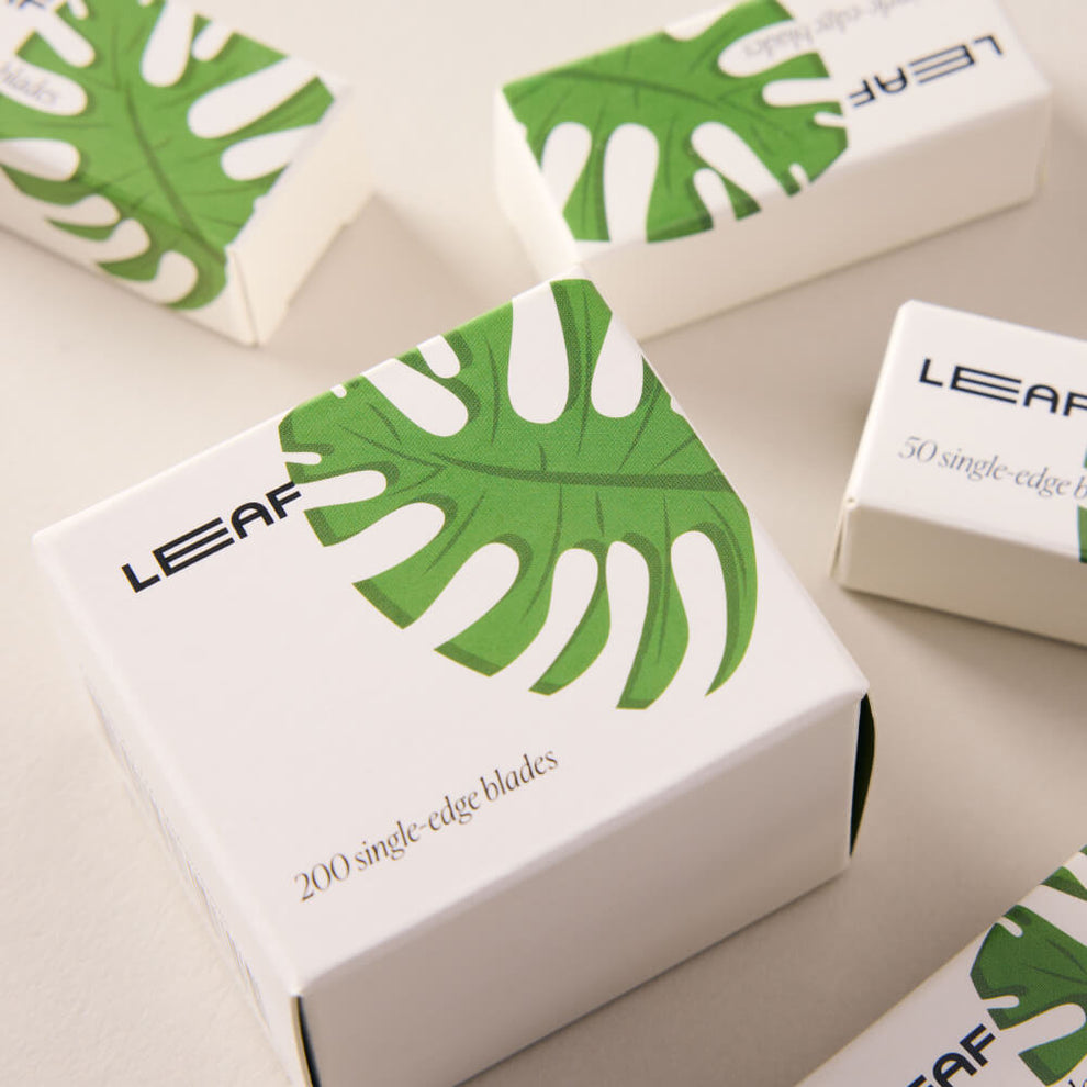 Leaf Blade Packs | Single-Edge Steel Blades | All Leaf Tools – Leaf Shave