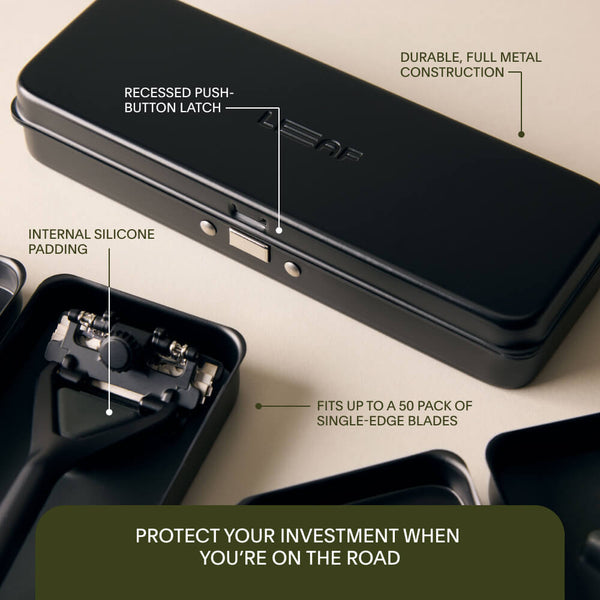 The Leaf Travel Case | Protect Your Leaf Razor While On-the-Go | Leaf Shave