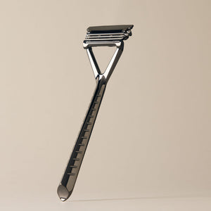 The Leaf Razor | Our Three-Blade Pivoting-Head Razor | Leaf Shave