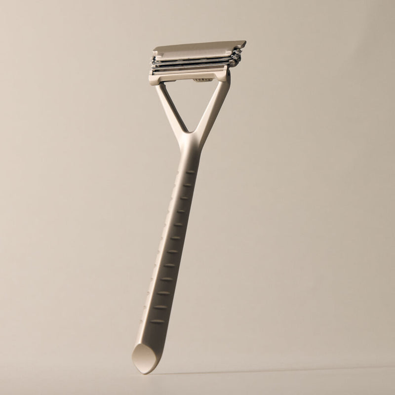 The Leaf Razor | Our Three-Blade Pivoting-Head Razor | Leaf Shave