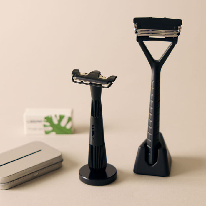 Razor Set Kit | Leaf Razor & Stand + Twig Razor & Stand + Blade Pack ...