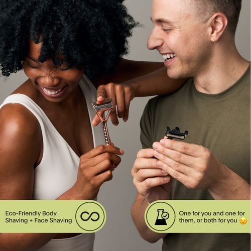 The Razor Set | Leaf triple-blade + Leaf single-blade set