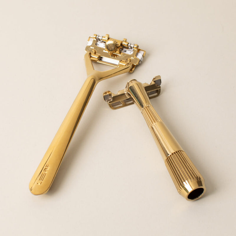 The Razor Set | Leaf triple-blade + Leaf single-blade set