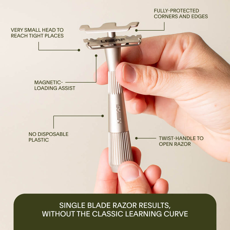 Leaf Twig Razor Bundle, Thorn Razor Bundle | Single Edge Razor Bundles