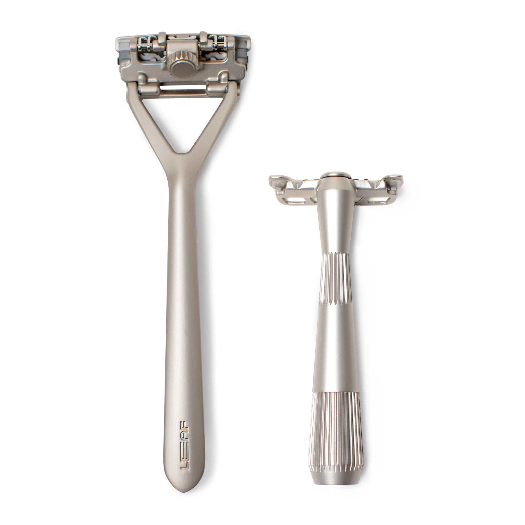 The Razor Set | Leaf triple-blade + Leaf single-blade set