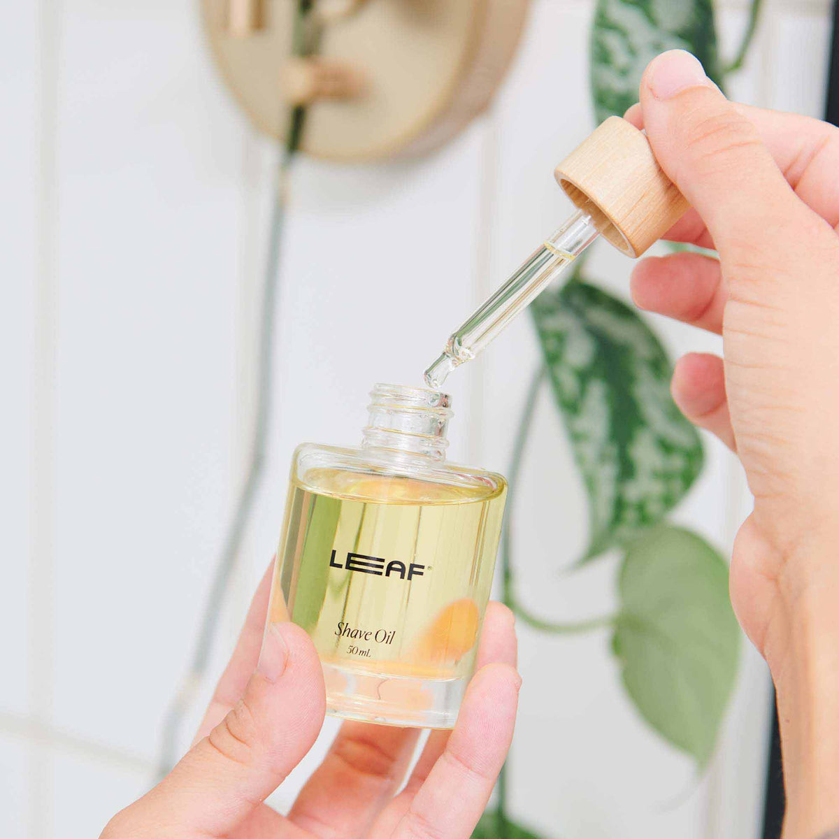 All-natural Shaving Oil for face, head, and body | Leaf Shave Shave Oil