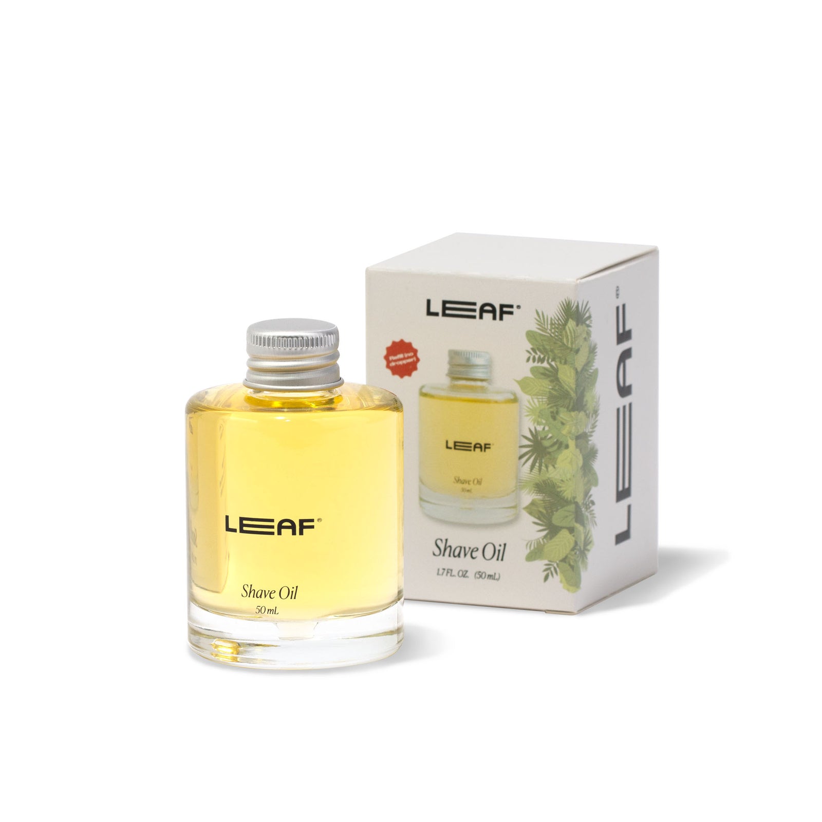 All-natural Shaving Oil for face, head, and body | Leaf Shave Shave Oil